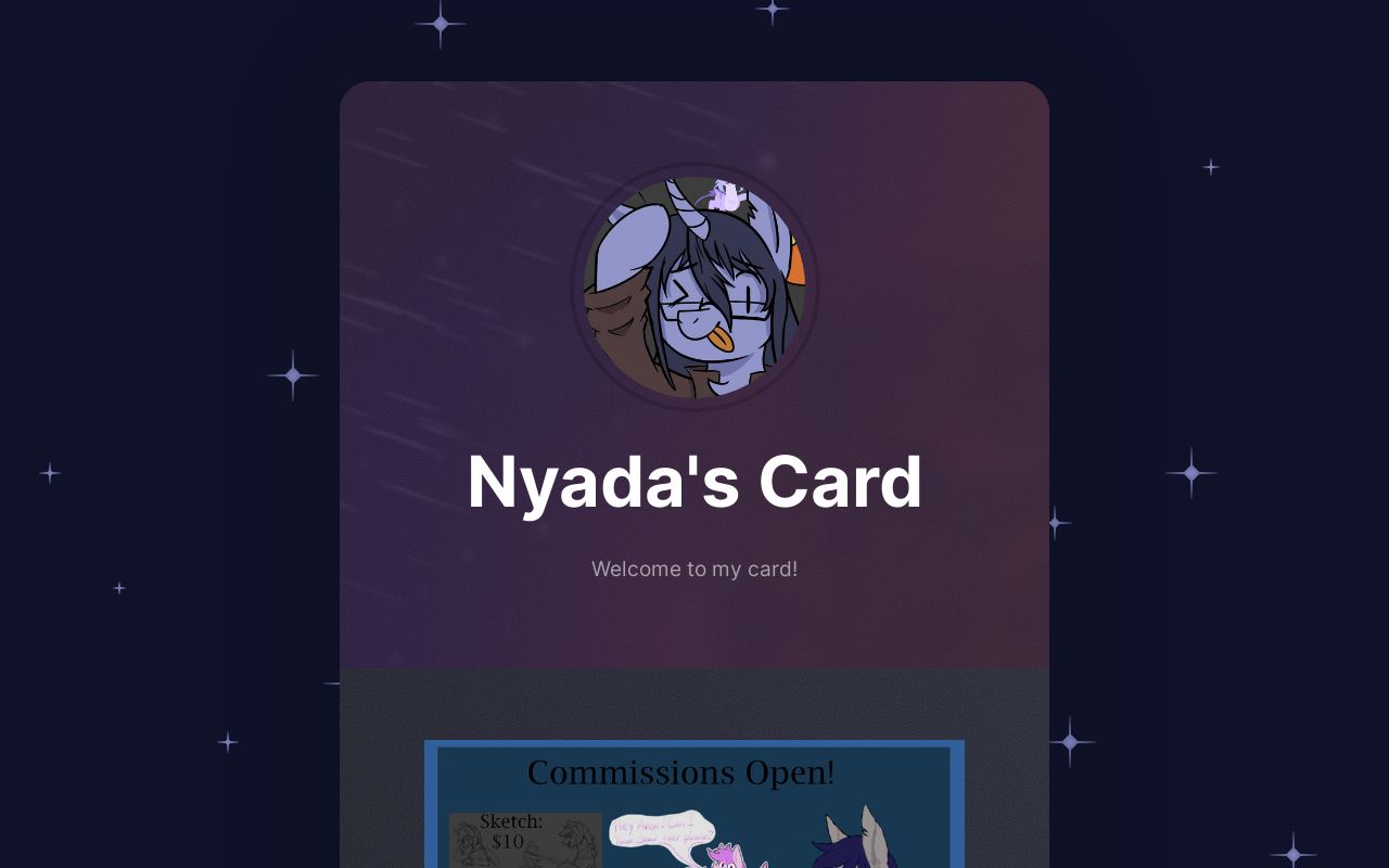 The card of Nyada